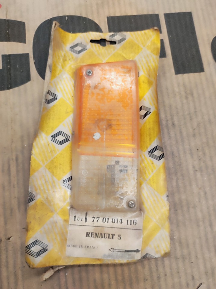 RENAULT R5 TURBO ALPINE laureate ORIGINAL PARTS FRONT LIGHT 7701014116 ...
