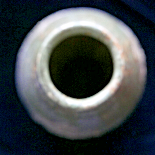 ancien vase ART DECO céramique frères Mougin Nancy vert 27 cm signé M ...