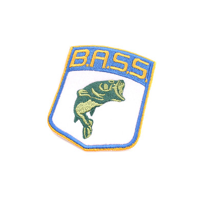 KOREA ITEM Fishing Bass Green Patch Emblem Clothes Cap Badge 8cm | eBay ...