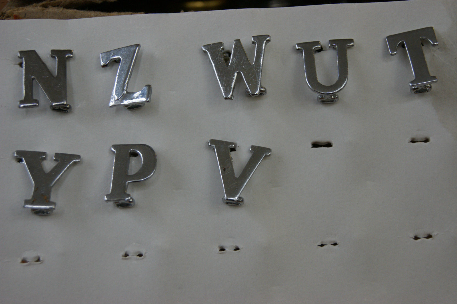 BRITISH POLICE COLLAR NUMBERS LETTERS CHROME METAL VARIOUS PCSO BTP MET ...