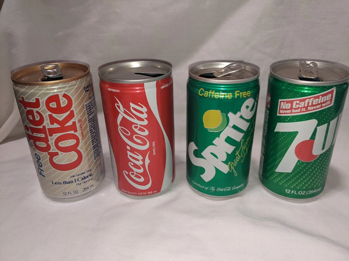 Diet Coke Cans Through The Years
