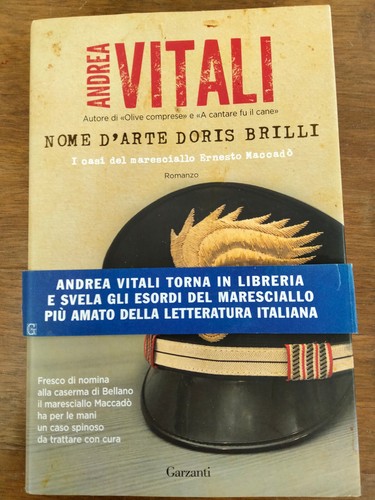 "NOME D'ARTE DORIS BRILLI " ANDREA VITALI, GARZANTI, 2018, 1^ EDIZIONE ...