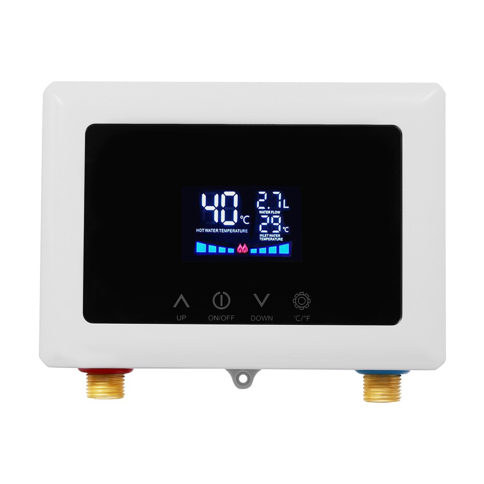 Wall Mounted Electric Instant Hot Water Heater Mini Small Water Tank ...