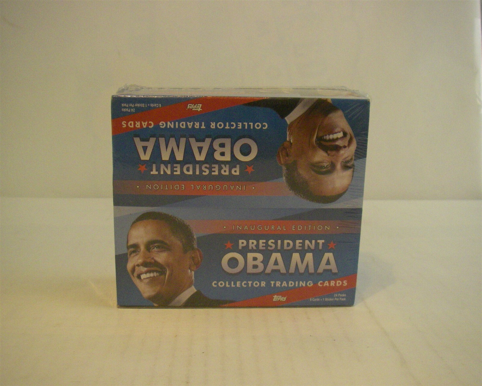 PRESIDENT BARACK OBAMA INAUGURAL EDITION COLLECTOR TRADING CARD BOX | eBay