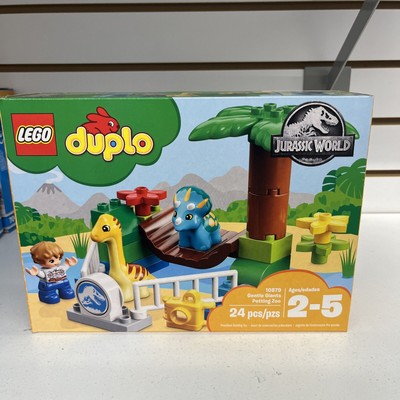 LEGO Duplo Jurassic World Gentle Giants Petting Zoo 10879, NEW Sealed ...