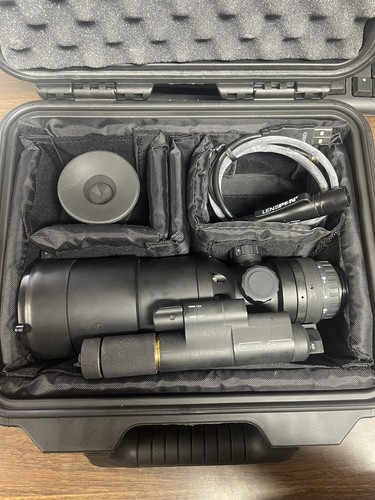 New Trijicon IR-Hunter 4.5x Black with eye guard and case | eBay