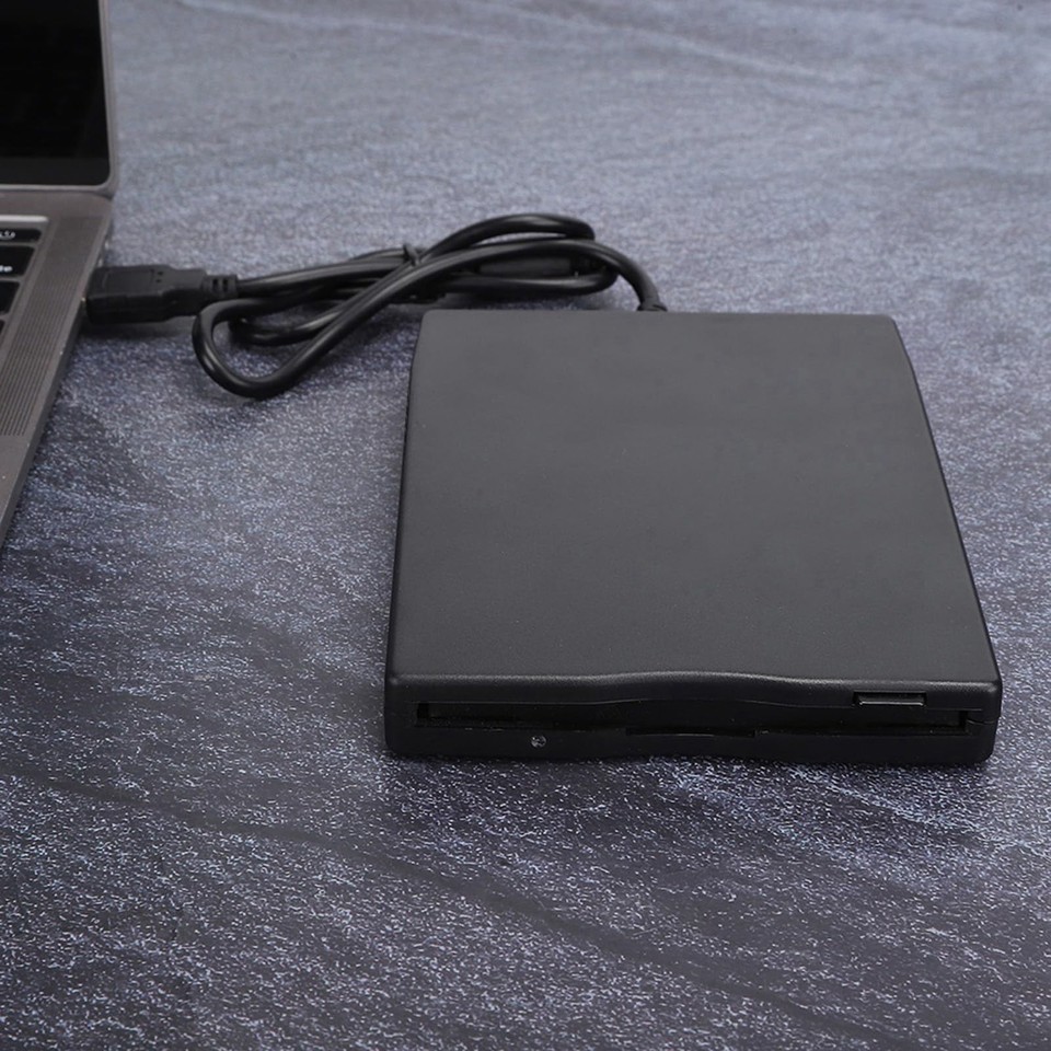 3.5 Floppy Disk Reader, Portable 3.5 USB External Floppy Drive External ...
