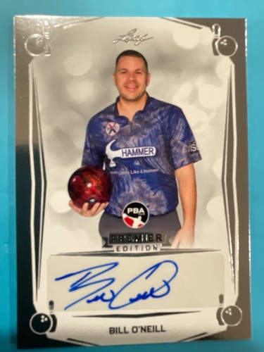 2023 Leaf PBA Premier Edition Bill O’Neill Bowling Autograph #BA-BO1 ...