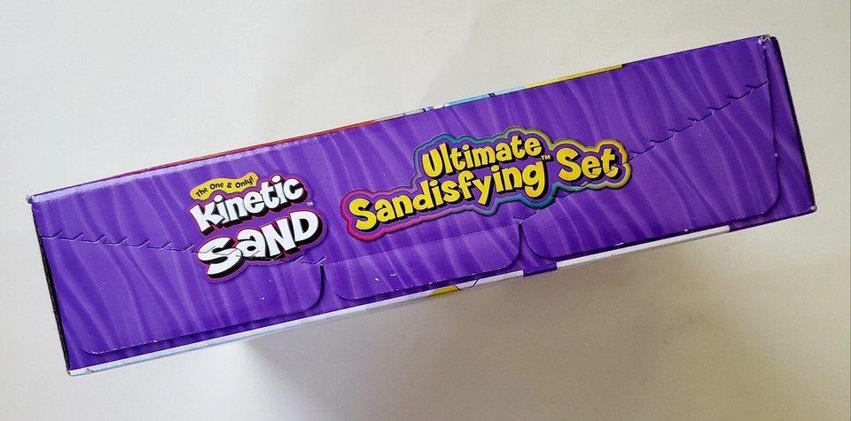 Kinetic Sand Ultimate Sandisfying Set, 2lb Multicolored Play Sand 10 ...