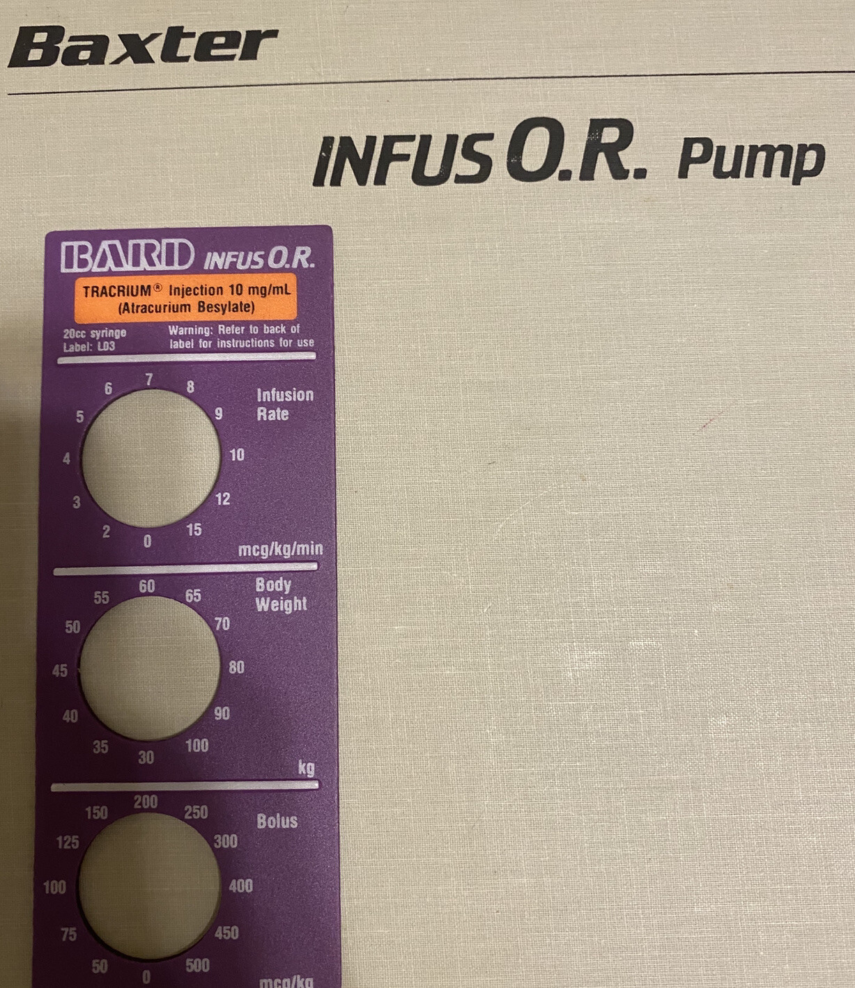 Infus OR Label | eBay