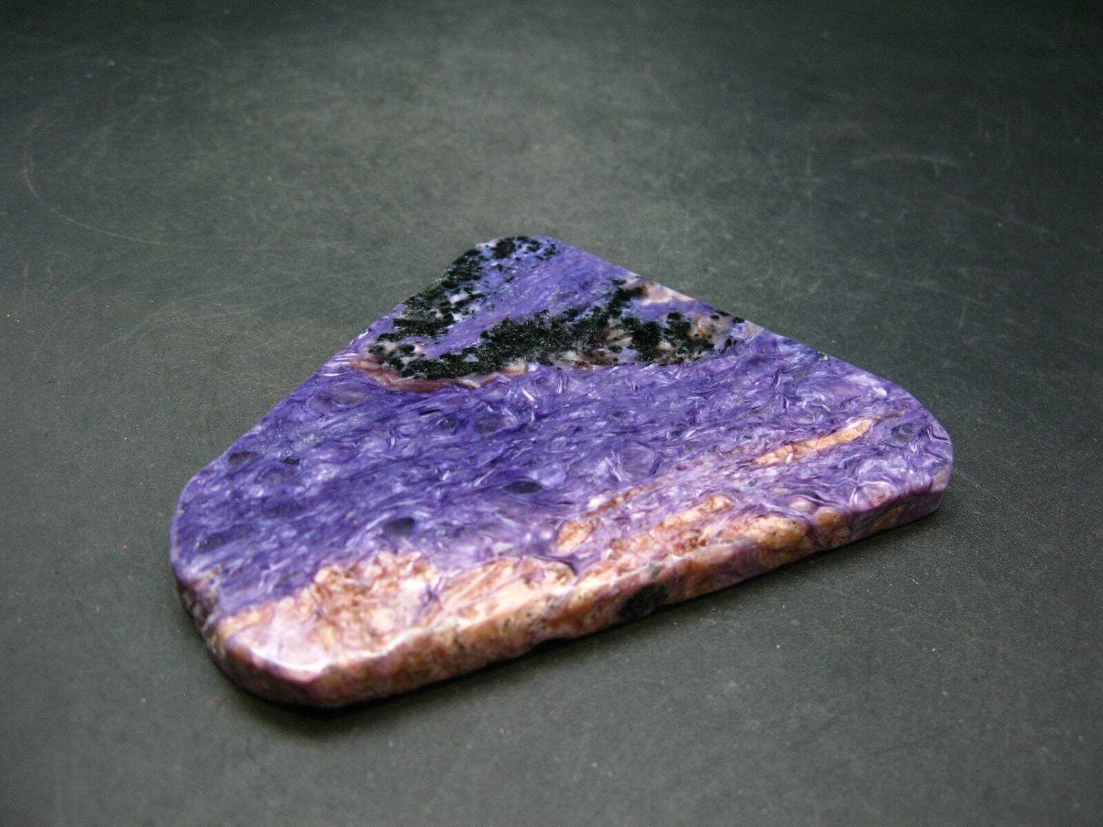 Large Nice Charoite Slab from Russia - 104.0 Grams - 3.9" | eBay