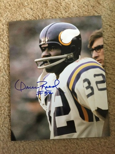Vikings Oscar Reed signed 8x10 W/COA | eBay