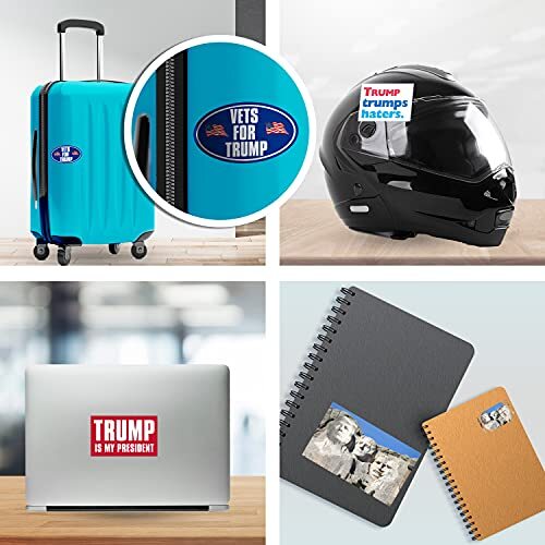 Trump No More Bullshit Bumper Sticker, Reelect Donald Trump Vinyl, Red ...