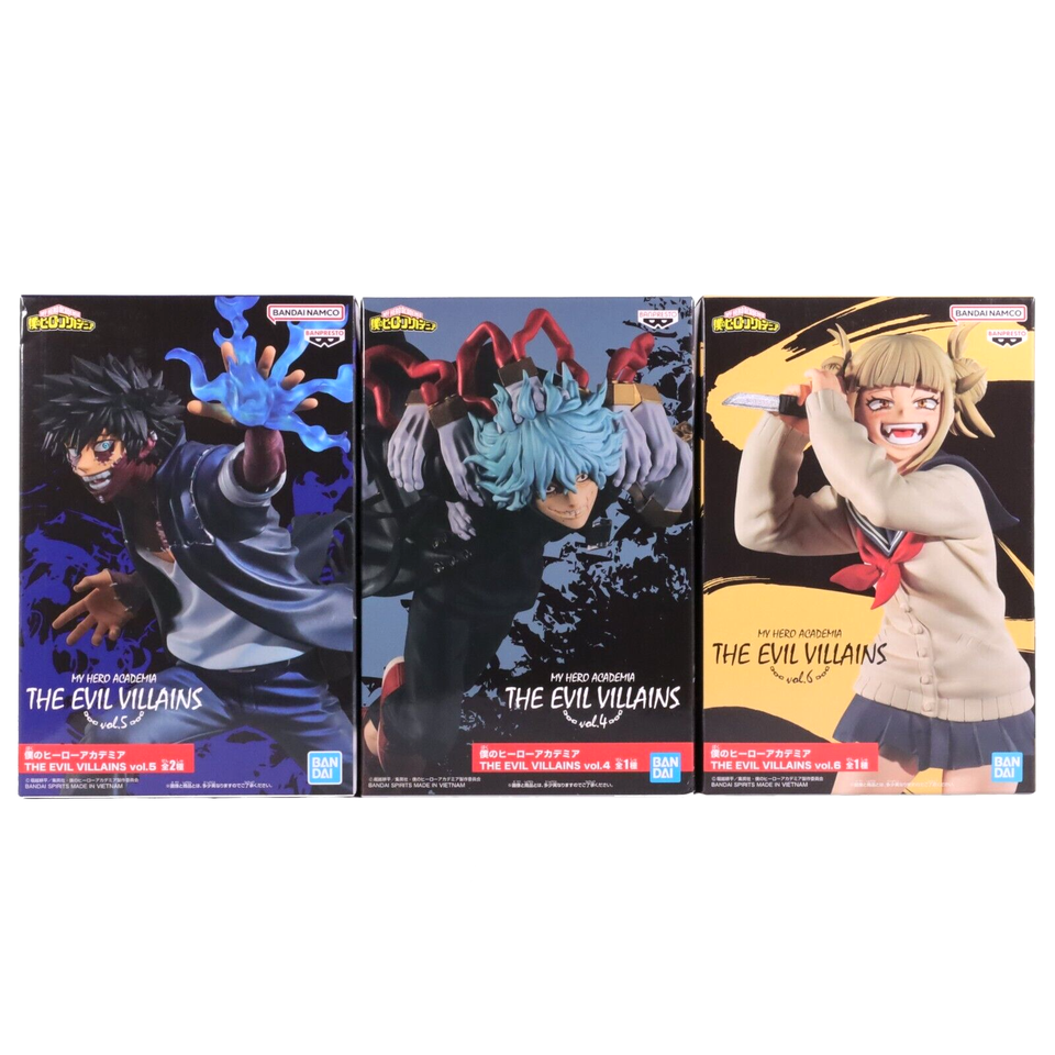 My Hero Academia Figure Shigaraki Dabi Toga Twice The Evil Villains ...