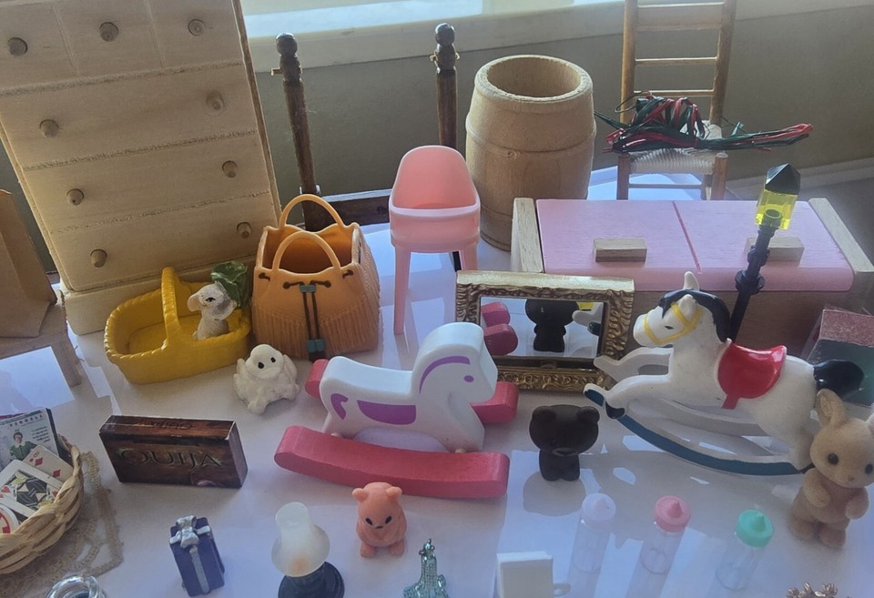 dollhouse miniatures huge lot | eBay