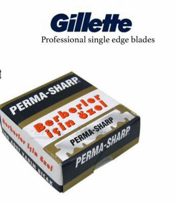 Gillette Perma Sharp Professional | Single Edge Razor Blades | eBay