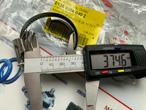 BMW M47 M57 N57 M67 EGR Cooler Valve Hose Pipe Clamp Jubilee Clip ...