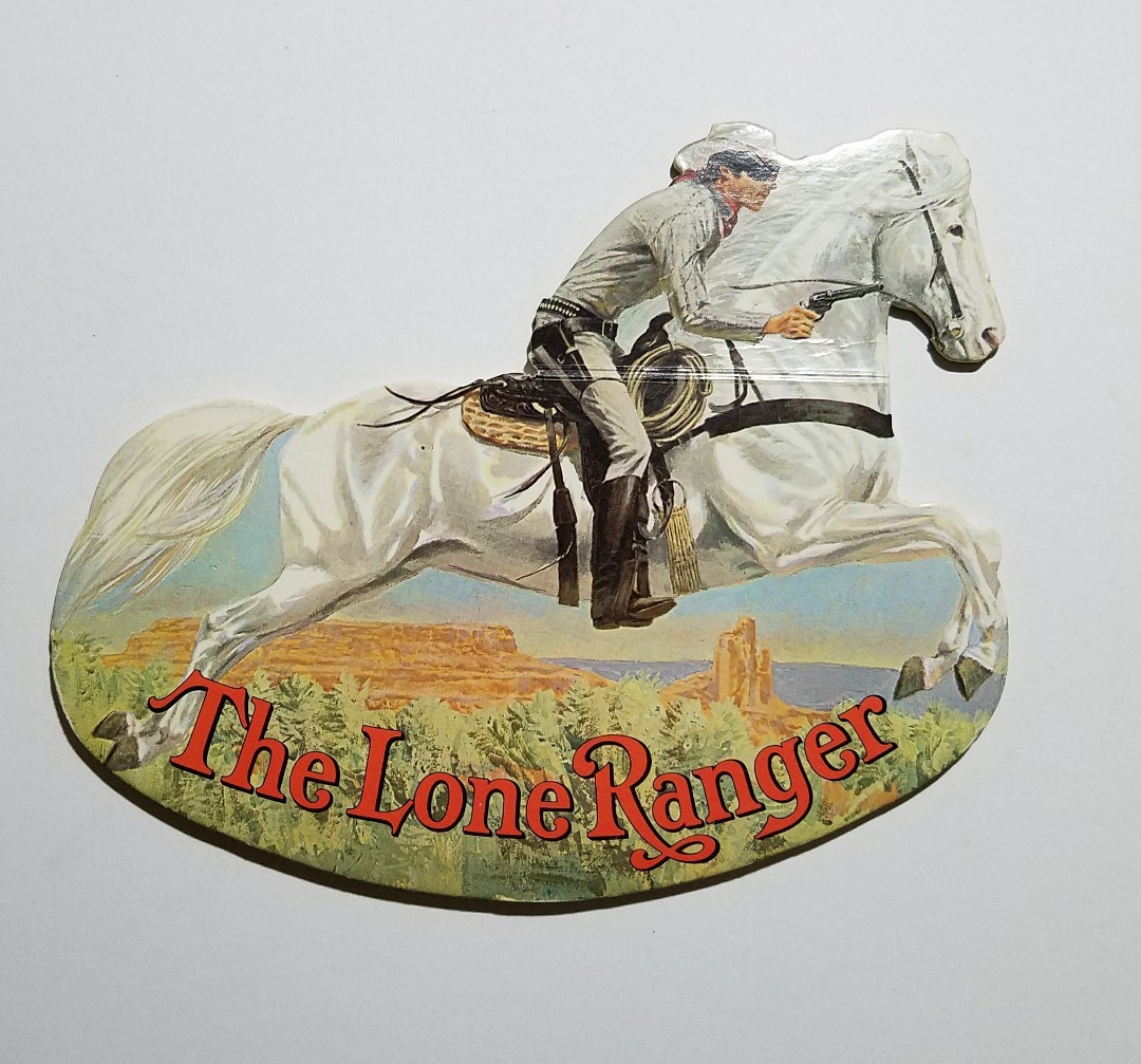 RARE!!! THE LONE RANGER - Rocking Books (Die Cut to Shape of Rider ...