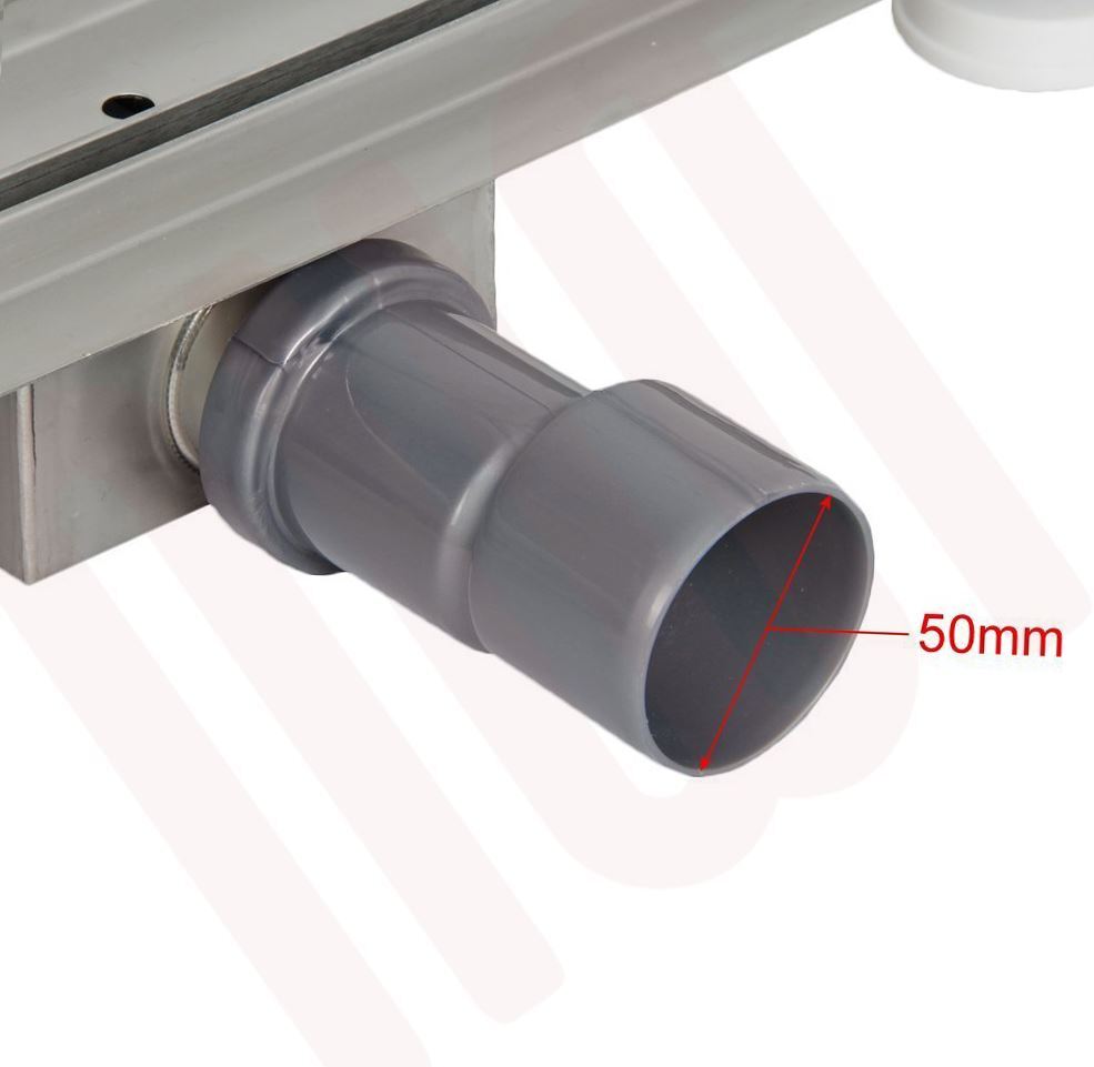 1500mm Linear Shower Drain Stainless Steel Wetroom Channel Tile Inlay ...