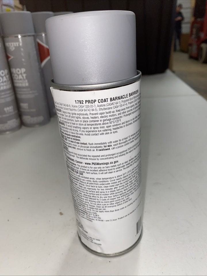 Pettit Prop Coat Barnacle Barrier 1792 For Bare Metals Above or Below ...