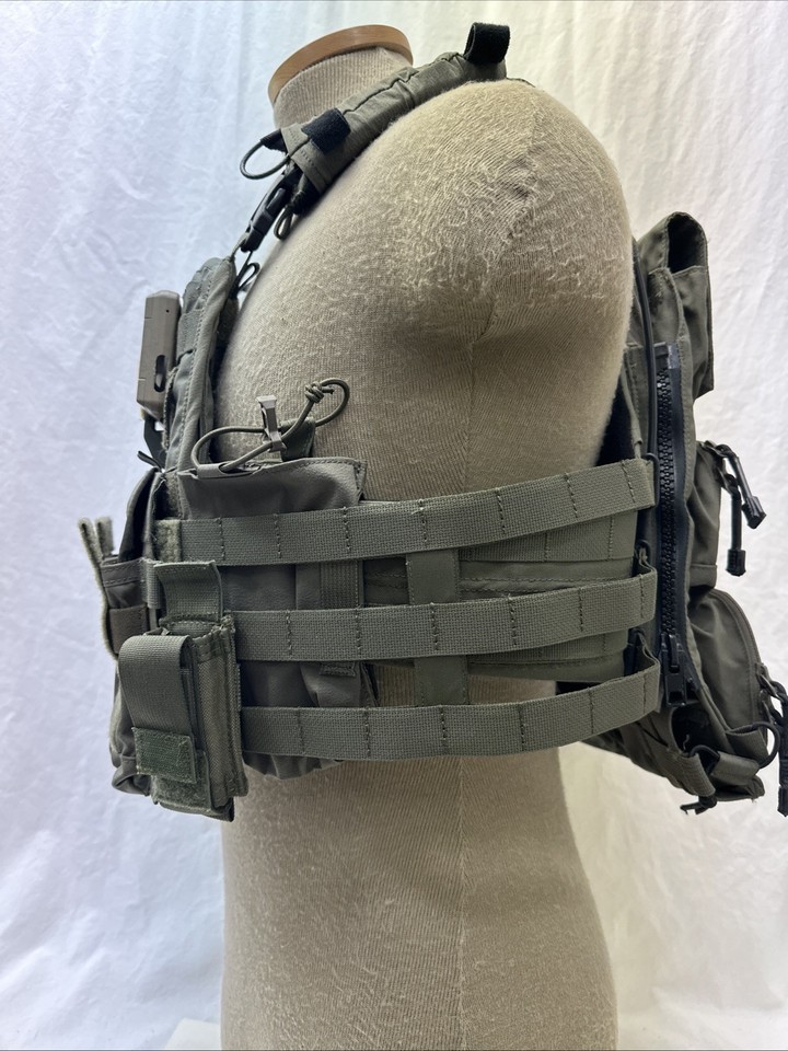 Crye Precision AVS Armor Plate Carrier Ranger Green Medium SOCOM JSOC ...