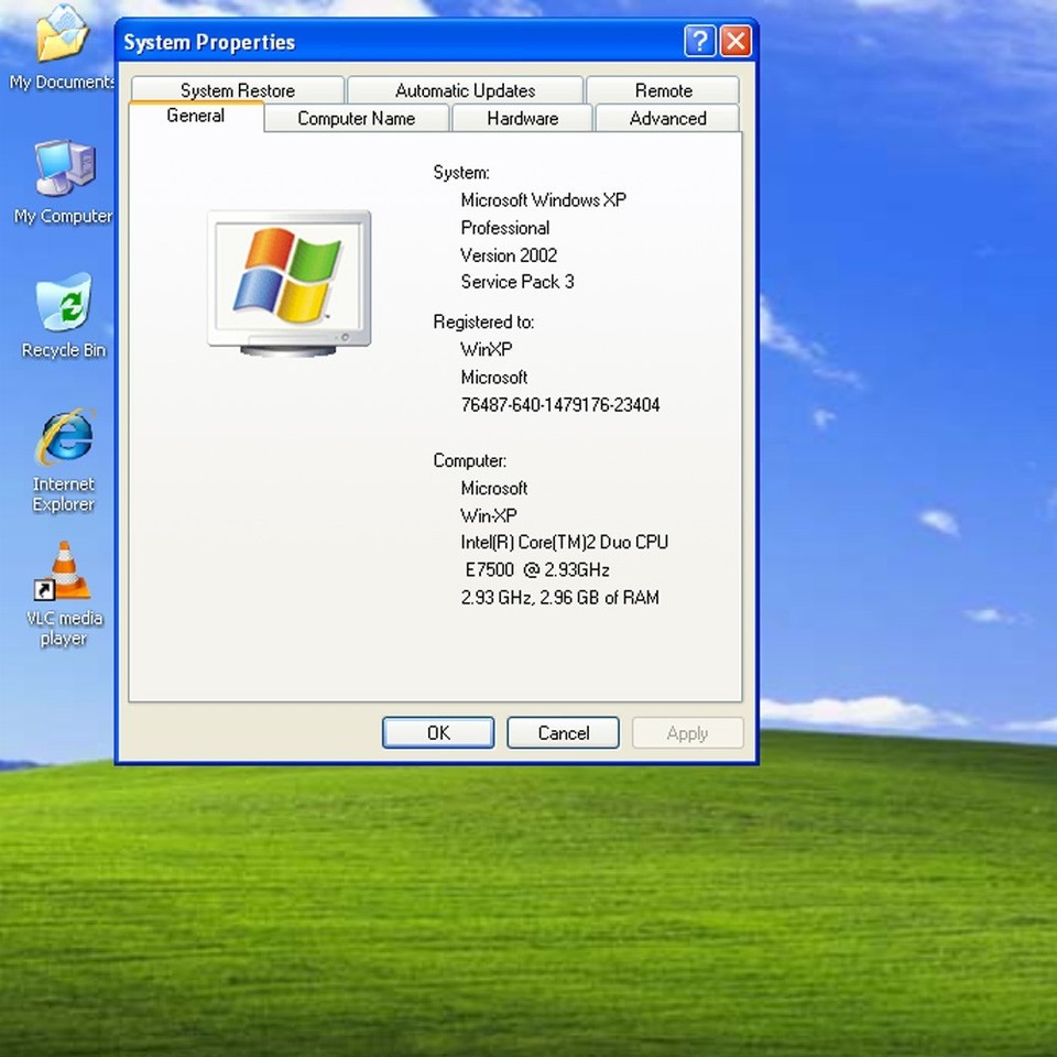 Dell Optiplex 780 Windows XP Desktop Computer PC Core 2 2.93GHz 3GB-RAM ...