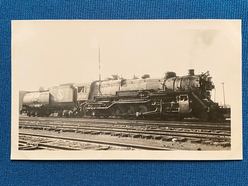 Great Northern Railway Train Engine Locomotive No. 2104 Antique Photo ...