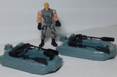 Chap Mei Setinel 1 Military Recon Paddle Raft Boat+Action Figure 2009 ...