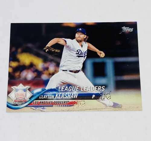 2018 Topps Clayton Kershaw #2 Los Angeles Dodgers Baseball Card Tc3 | eBay