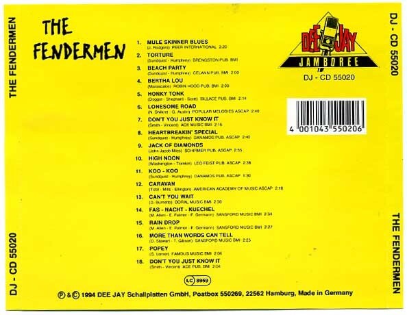Muleskinner Blues by Fendermen (CD, 1999) for sale online | eBay