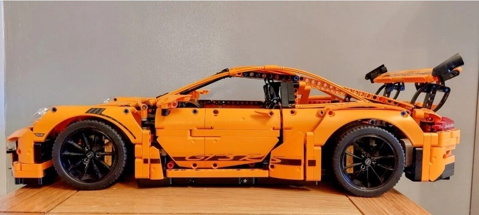 Lego Porsche GT3 RS 42056 Custom Door And Spoiler Sticker Set "GT3 RS ...