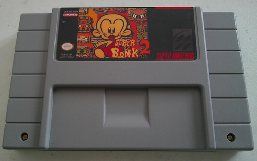 Super Bonk 2 - SNES Super Nintendo USA Seller - Picture 1 of 3