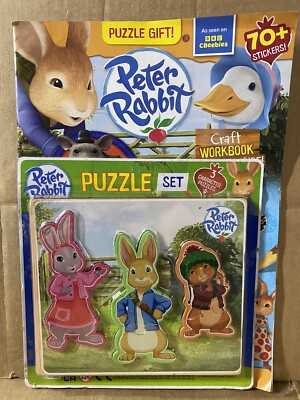 Peter Rabbit magazine #86 2023 Story Craft + 70 Stickers + Wooden ...