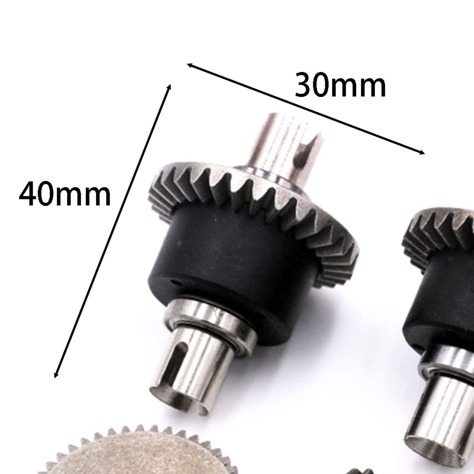 RC Differential Gear Set Part for 1/16 Scale 16201 16103 RC High Speed ...