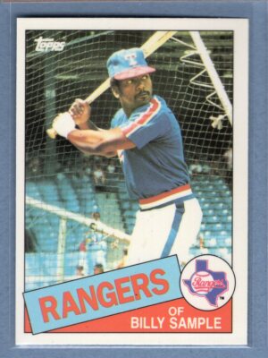 1985 Topps Tiffany #337 Billy Sample NM | eBay
