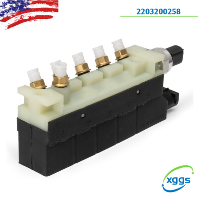 AIR SUSPENSION COMPRESSOR VALVE BLOCK FOR MERCEDES-BENZ W220 S430 S350 ...