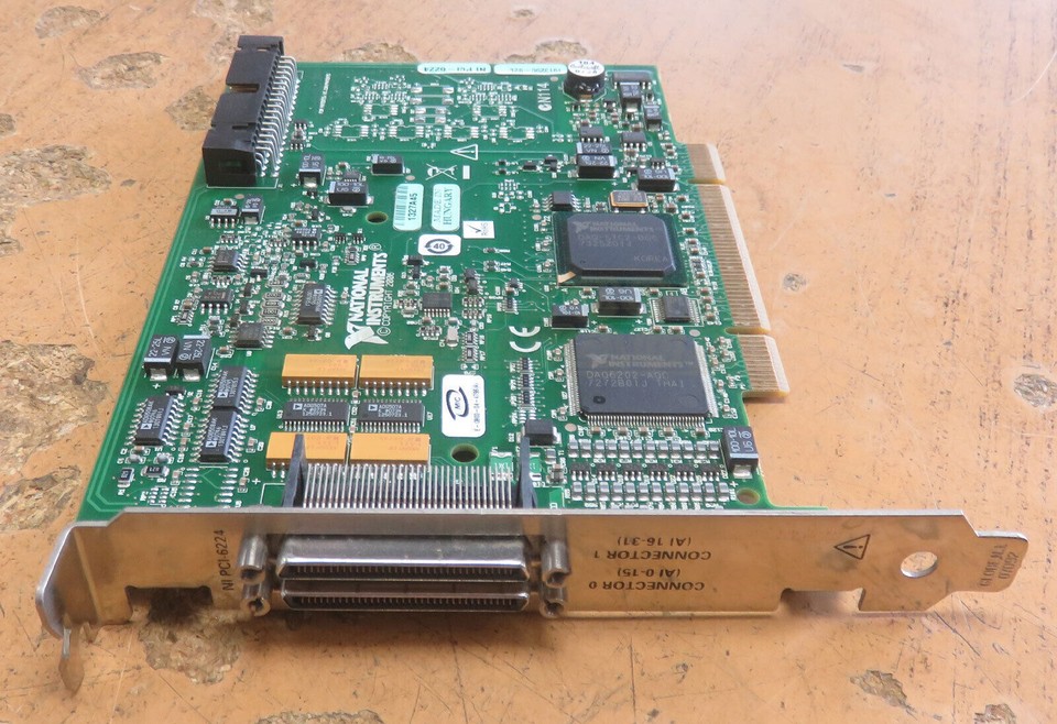 National Instruments PCI-6224 Analog Input Multifunction DAQ Used | eBay
