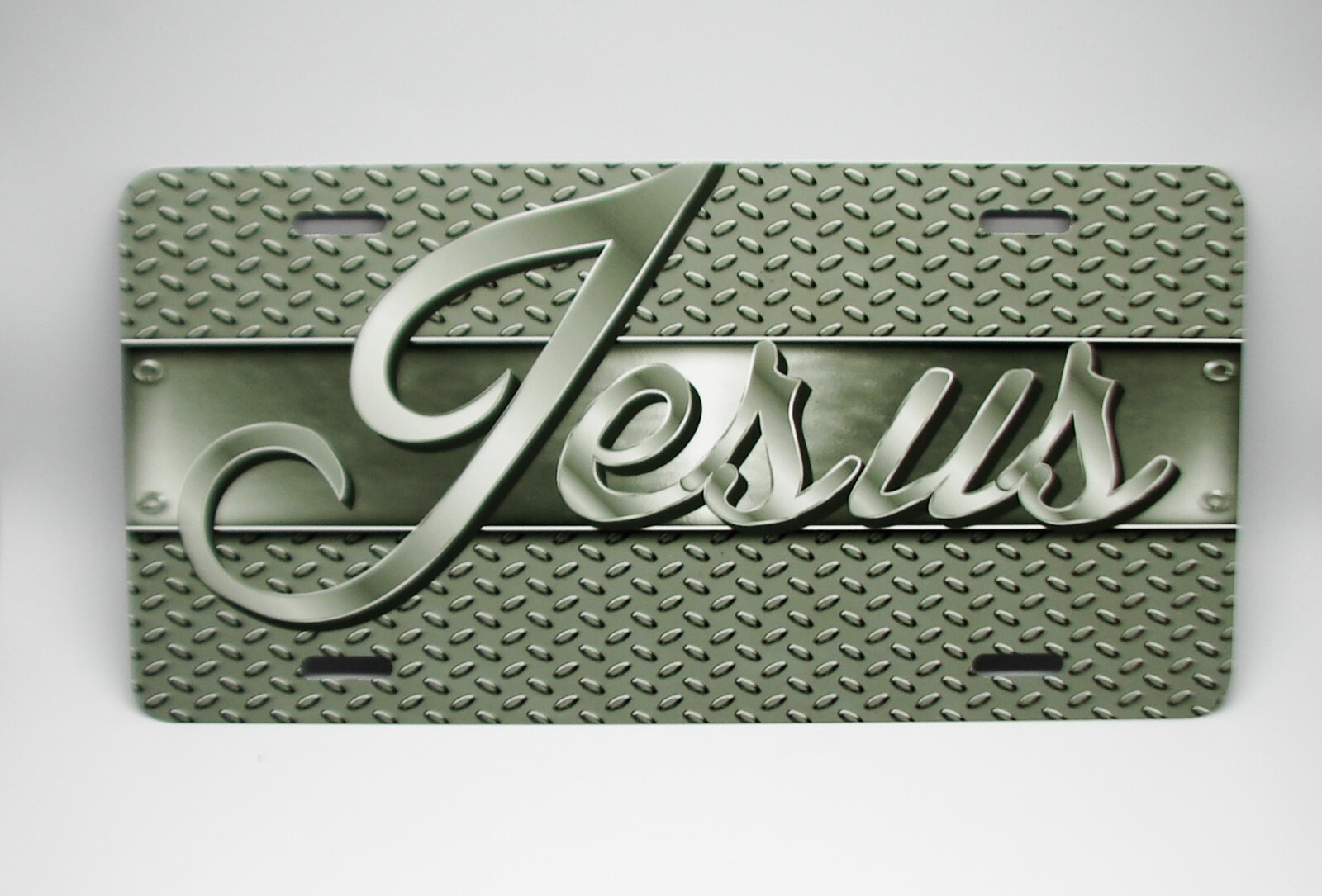 JESUS CHRISTIAN SPIRITUAL RELIGIOUS Metal Novelty Car License Plate ...