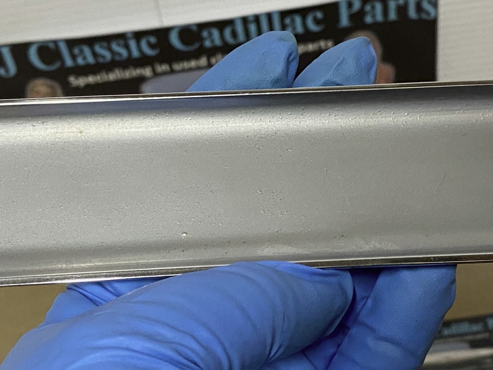 OEM 60 Cadillac INTERIOR DOOR PULL HANDLE TRIM BACK PLATE ESCUTCHEON ...