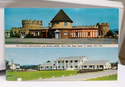 Olean NY New York "The Castle Restaurant" Postcard C. 1963, Dexter | eBay