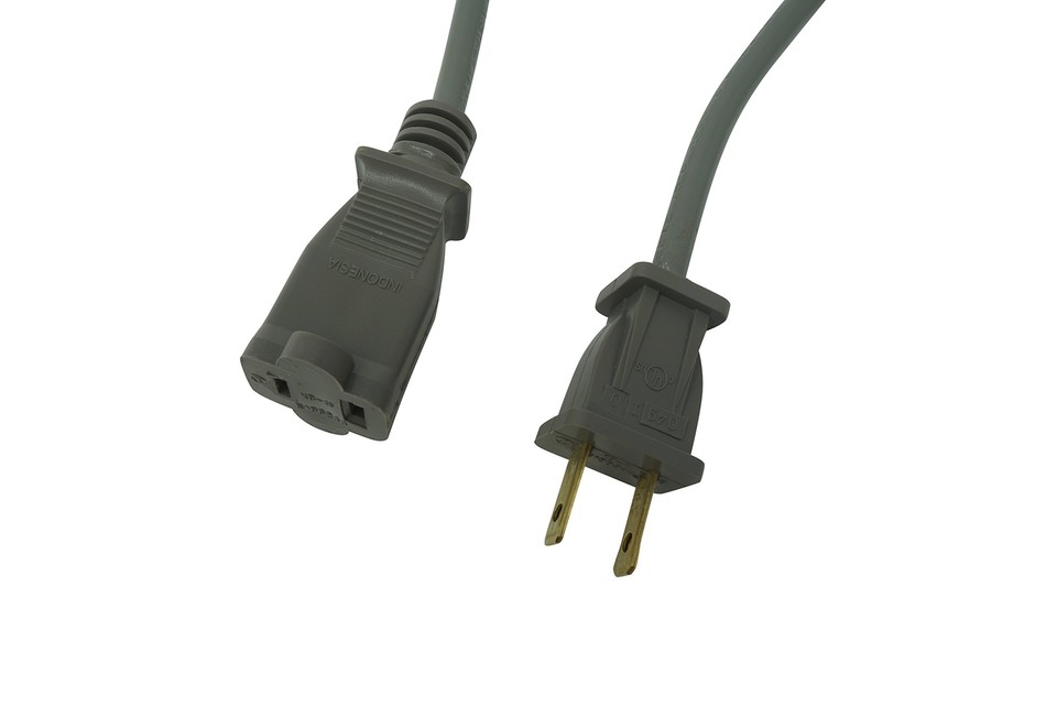 Light Duty Extension Cord, 20Ft, 16 Gauge, Small Appliance Cord, SVT ...