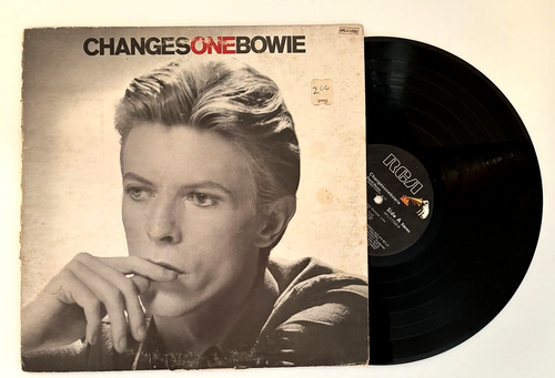 David Bowie CHANGES ONE BOWIE 1976 Vinyl LP Album AFL1-1732 Black RCA ...