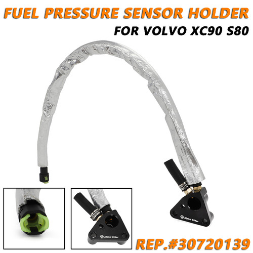 Fuel Pressure Sensor Holder Kit Hosing Line #30720139 For Volvo XC90 ...
