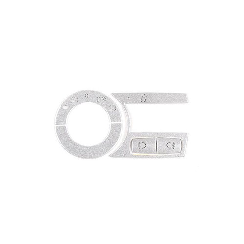 Fit For BMW X3 E83 2006-2010 Silver Aluminum Headlight Control Button ...