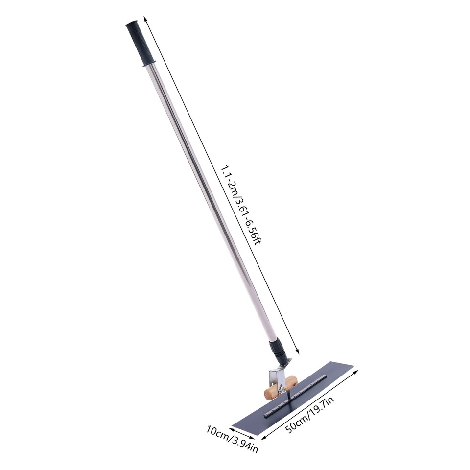 Long Handle Concrete Trowel Cement Surface Smoothing Tool w/ Finishing ...