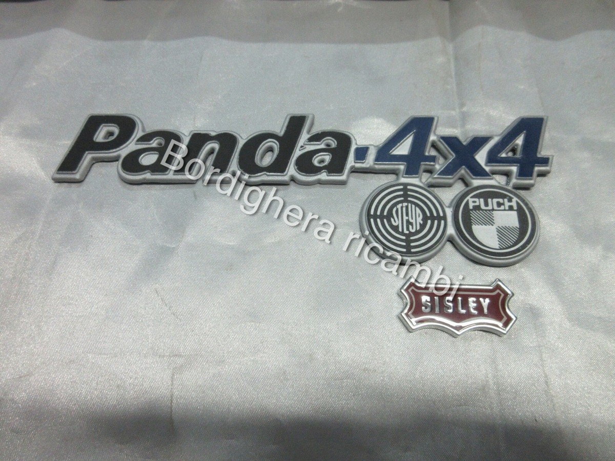 Panda 4x4 Logo Hebbeding: Garage Italia Lapt Deze Oude Fiat Panda 4x4