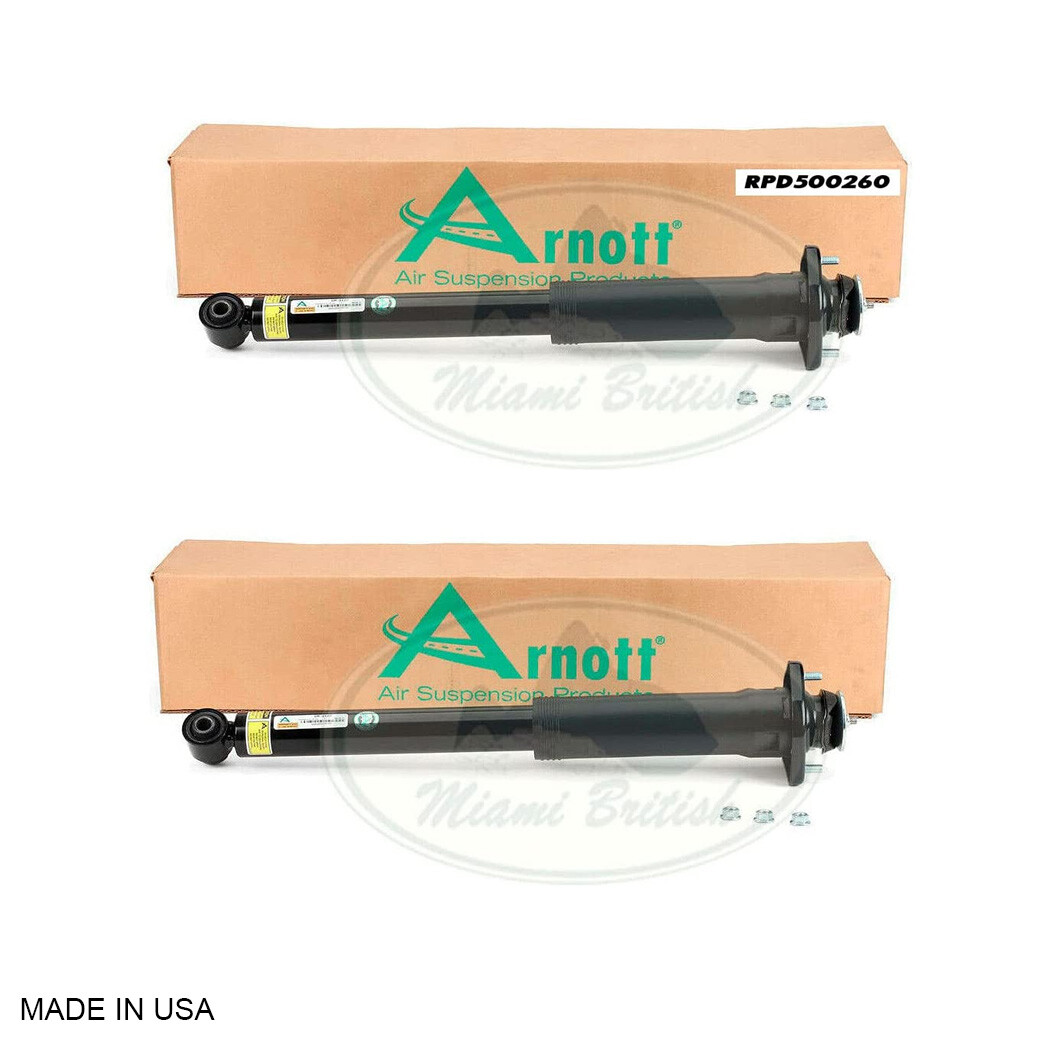 LAND ROVER REAR DAMPER SUSPENSION SHOCK ABSORBER x2 RANGE 03-09 ...