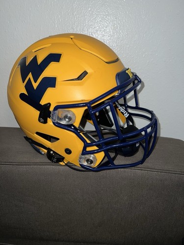 West Virginia Mountaineers Riddell Speedflex Alternate Gold 3D Bumpers ...