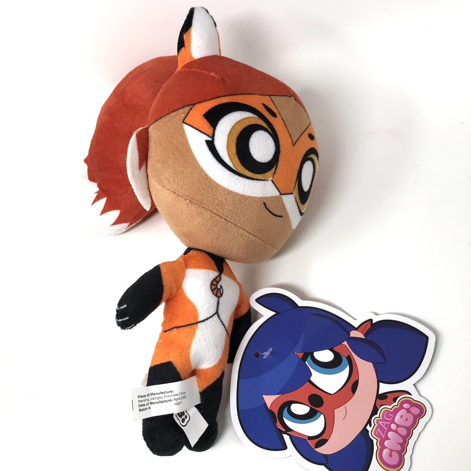 Miraculous Ladybug - Alya Césaire Zag Chibis Plush Toy Fox 7” New | eBay