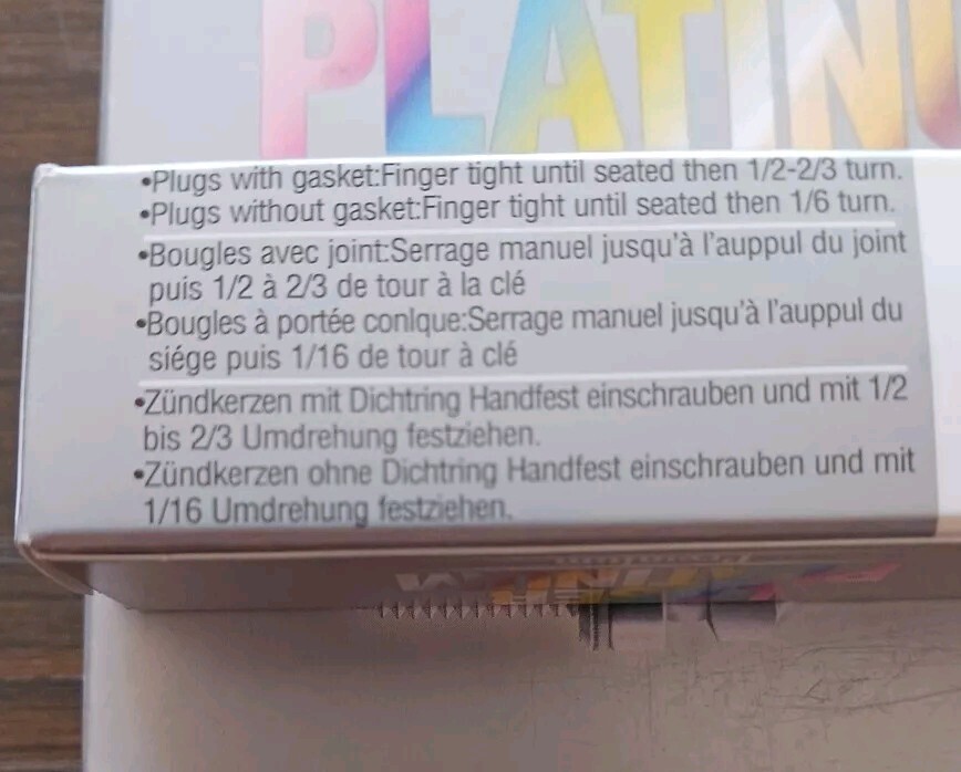 6 NGK 7781 ZFR5LP-13G Laser Platinum Spark Plug | eBay